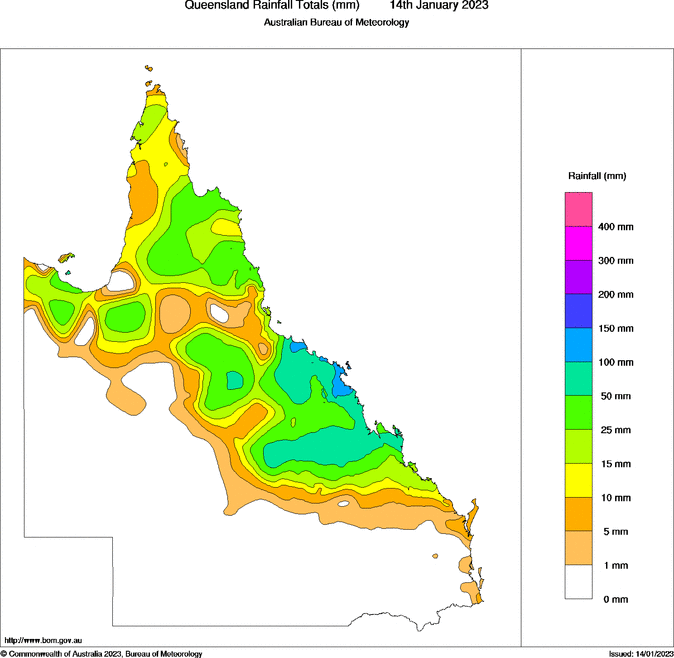 Heavy downpours to continue in QLD