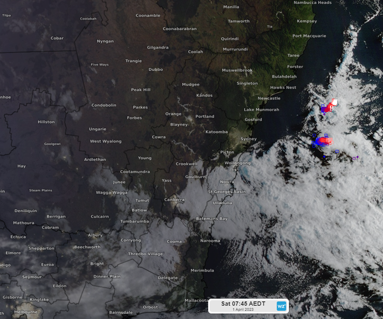Overnight downpour drenches NSW South Coast