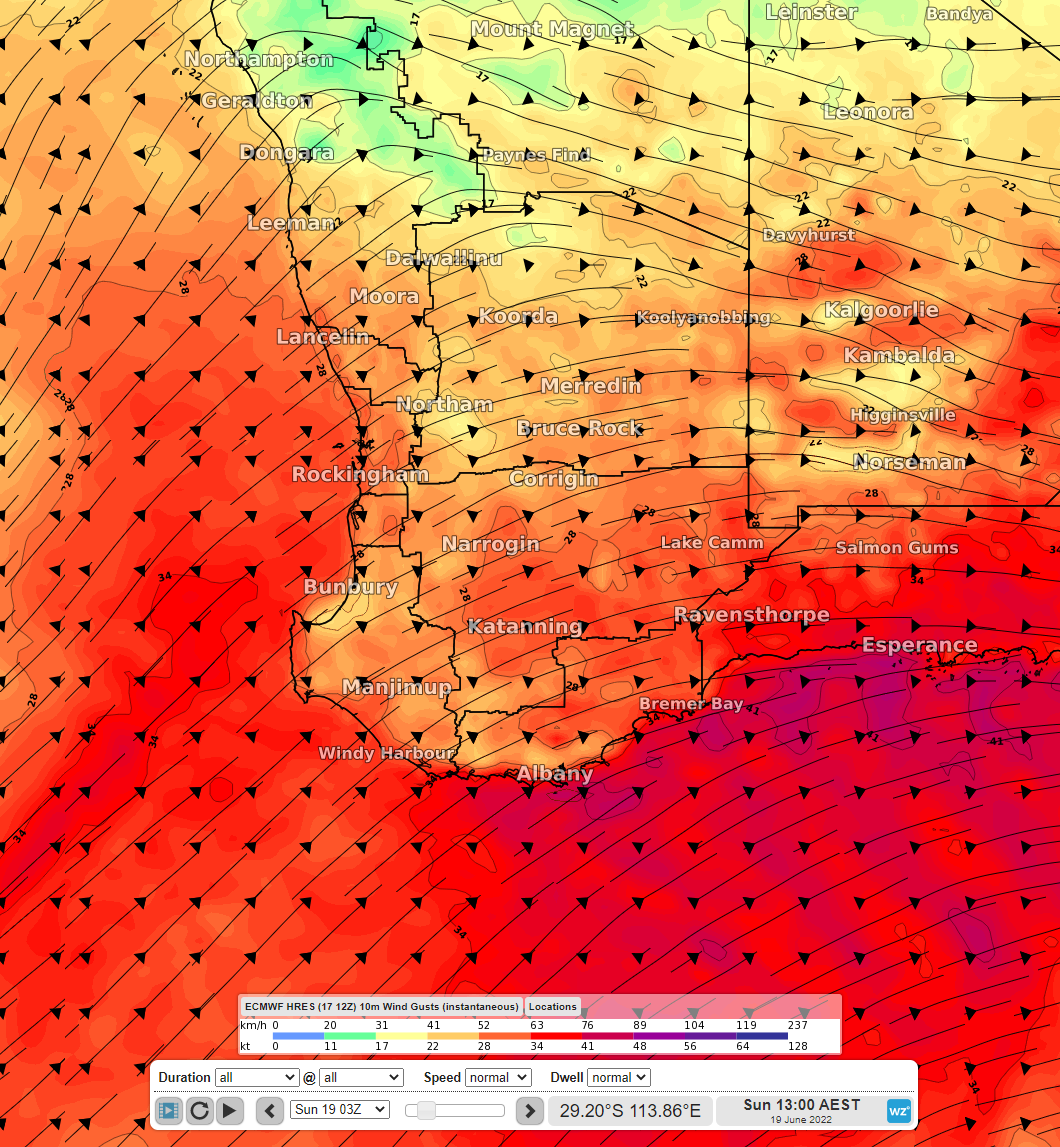 Wild weather in the West