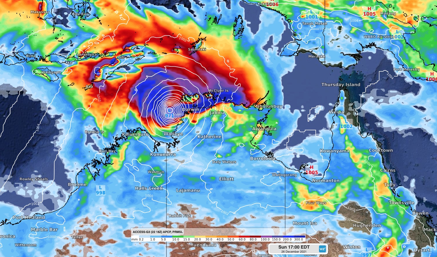 Tropical cyclone risk increasing this weekend