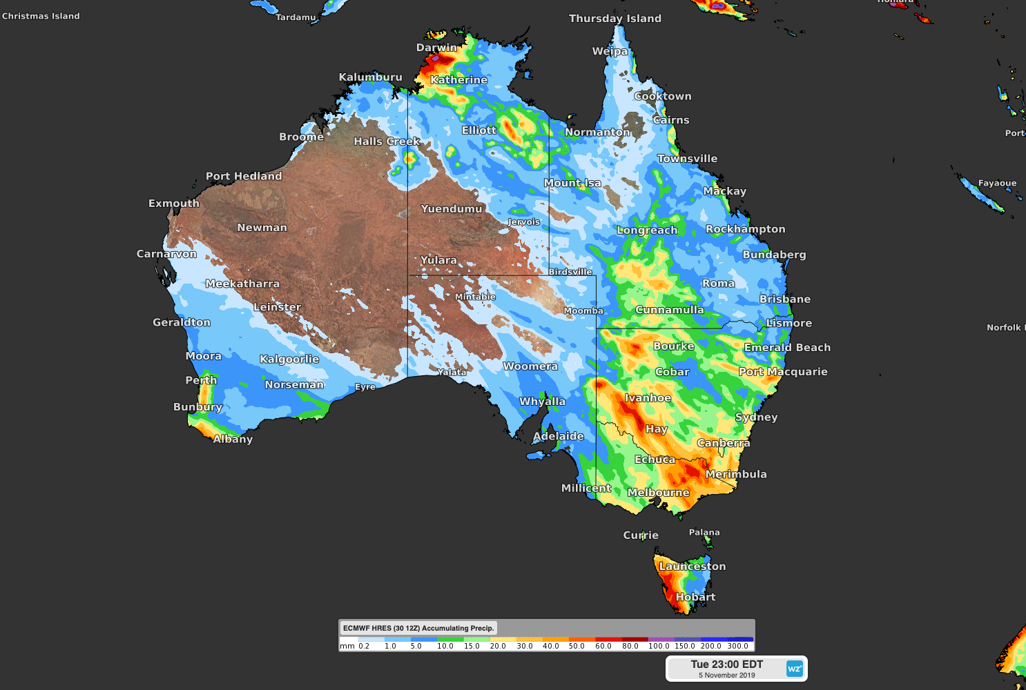 Rain looms for parched Murray Darling Basin