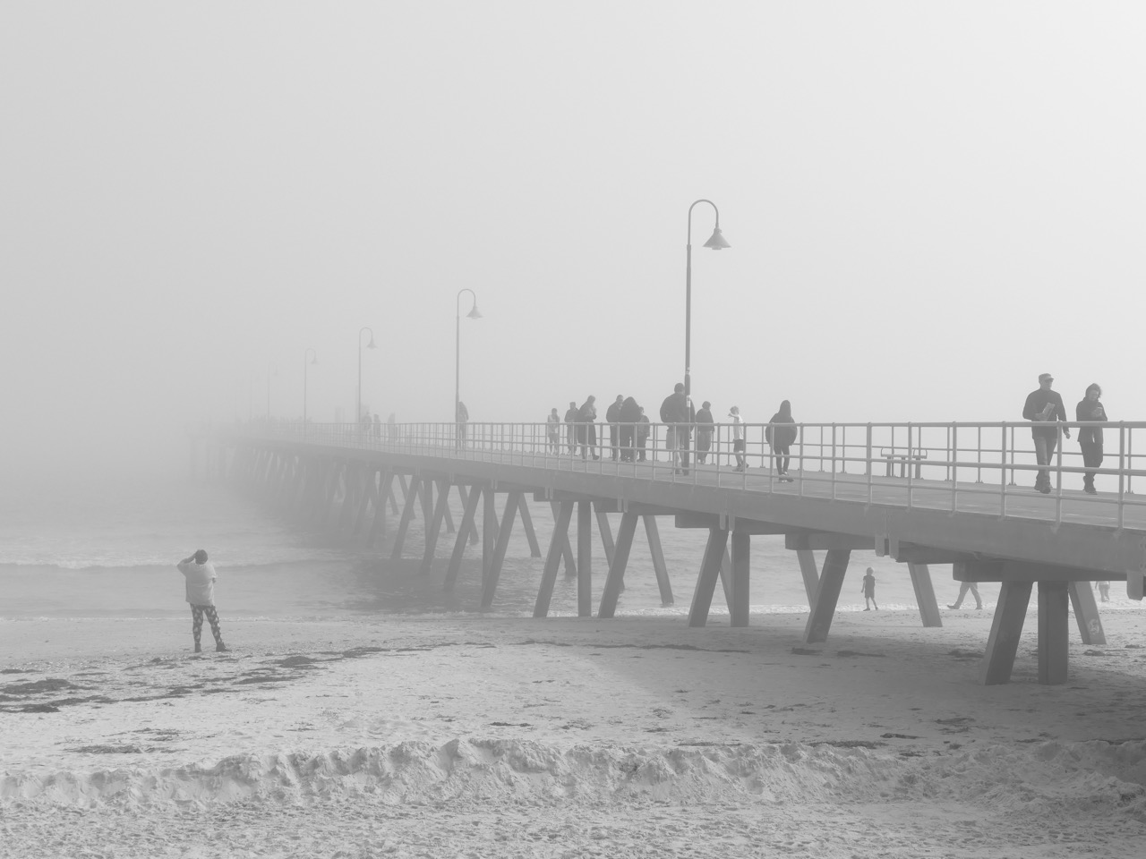 Sea fog shrouds SA on Saturday