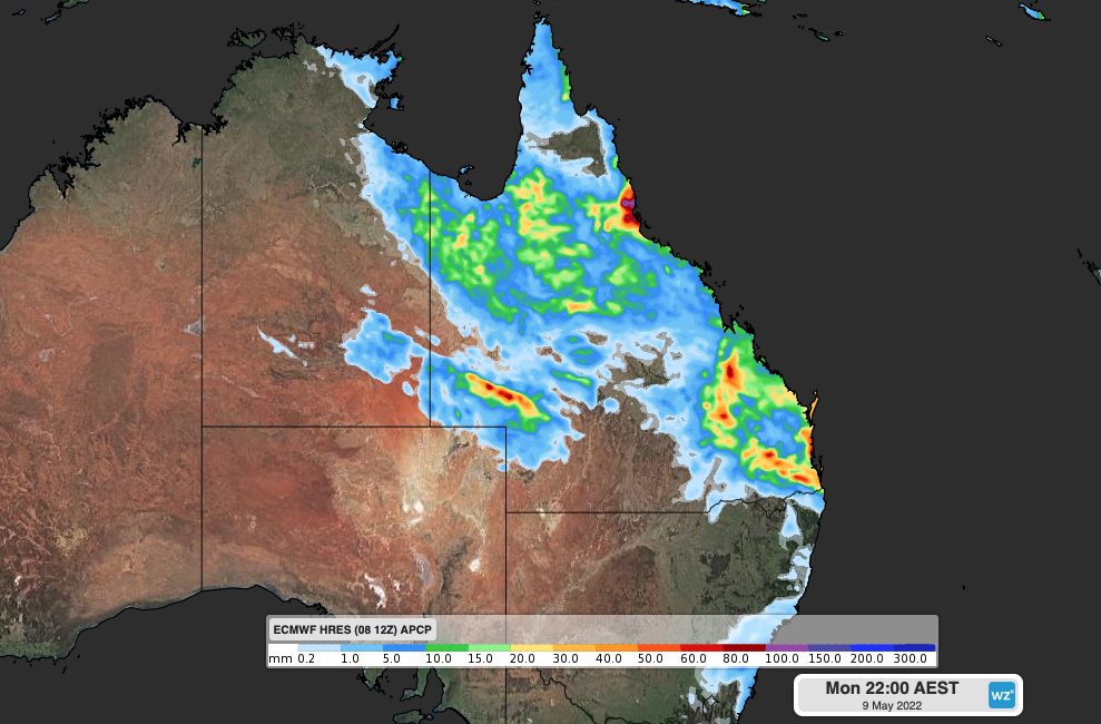 Months' worth of rain to hit QLD this week