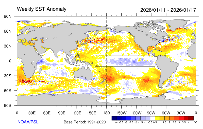 La Niña to weaken, El Niño possible later this year